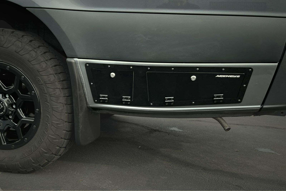 Agency 6 Rear Storage Lockers 170" - Sprinter 2019+ – JRV Upfits
